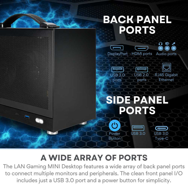 LAN Gamer 8L Mini PC (up to RTX 5080) – Empowered PC