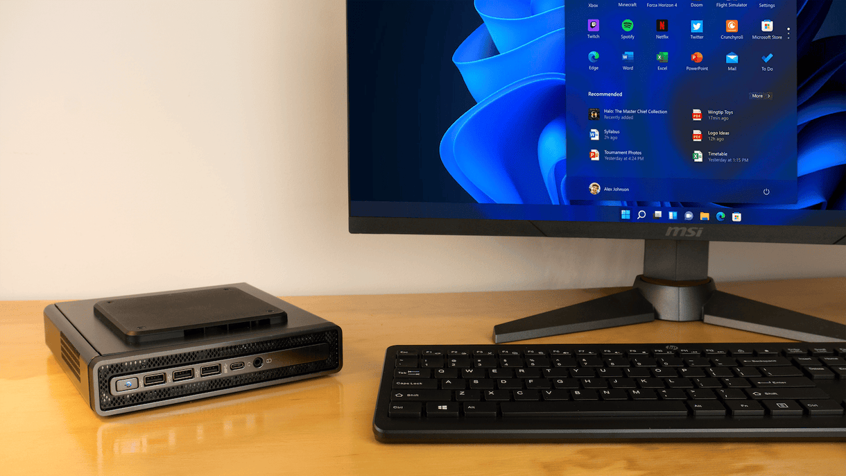 Envision M1 1L Mini PC (up to i9-14900, 64GB RAM) – Empowered PC